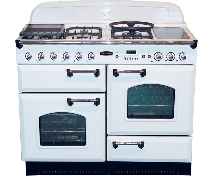 Rangemaster CLBS110NGFWH-C RANGEMASTER Classic 110cm Range C…