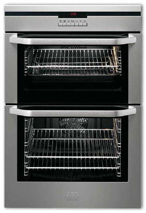 AEG D88106M AEG Double Oven Stainless Steel Ruislip London