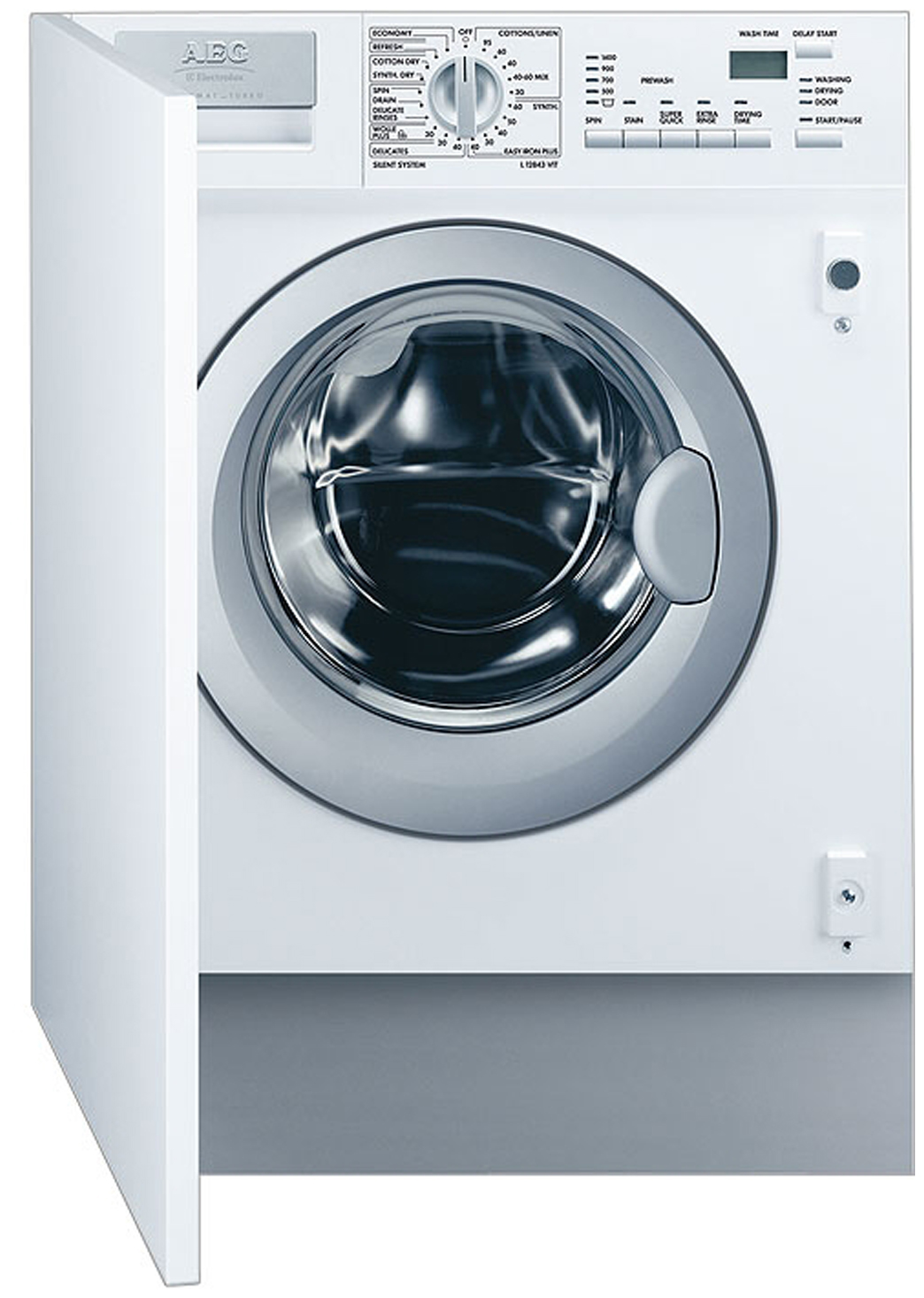 AEG L12843VIT AEG Washer Dryer 1400 Spin Fully Integrated Ru…