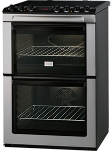 Zanussi ZCV663MXC ZANUSSI Cooker Ceramic 60cm Stainless Stee…